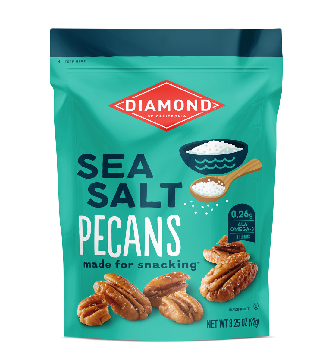 Sea Salt Pecans – Diamond Nuts Store