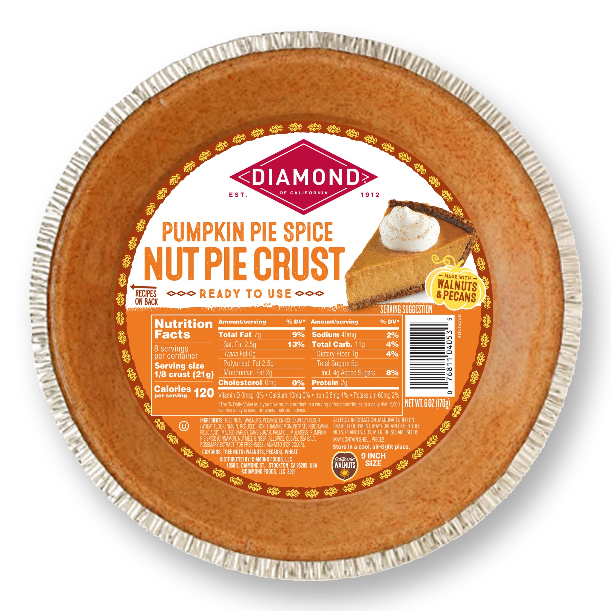 Nut Pie Crusts – Diamond Nuts Store